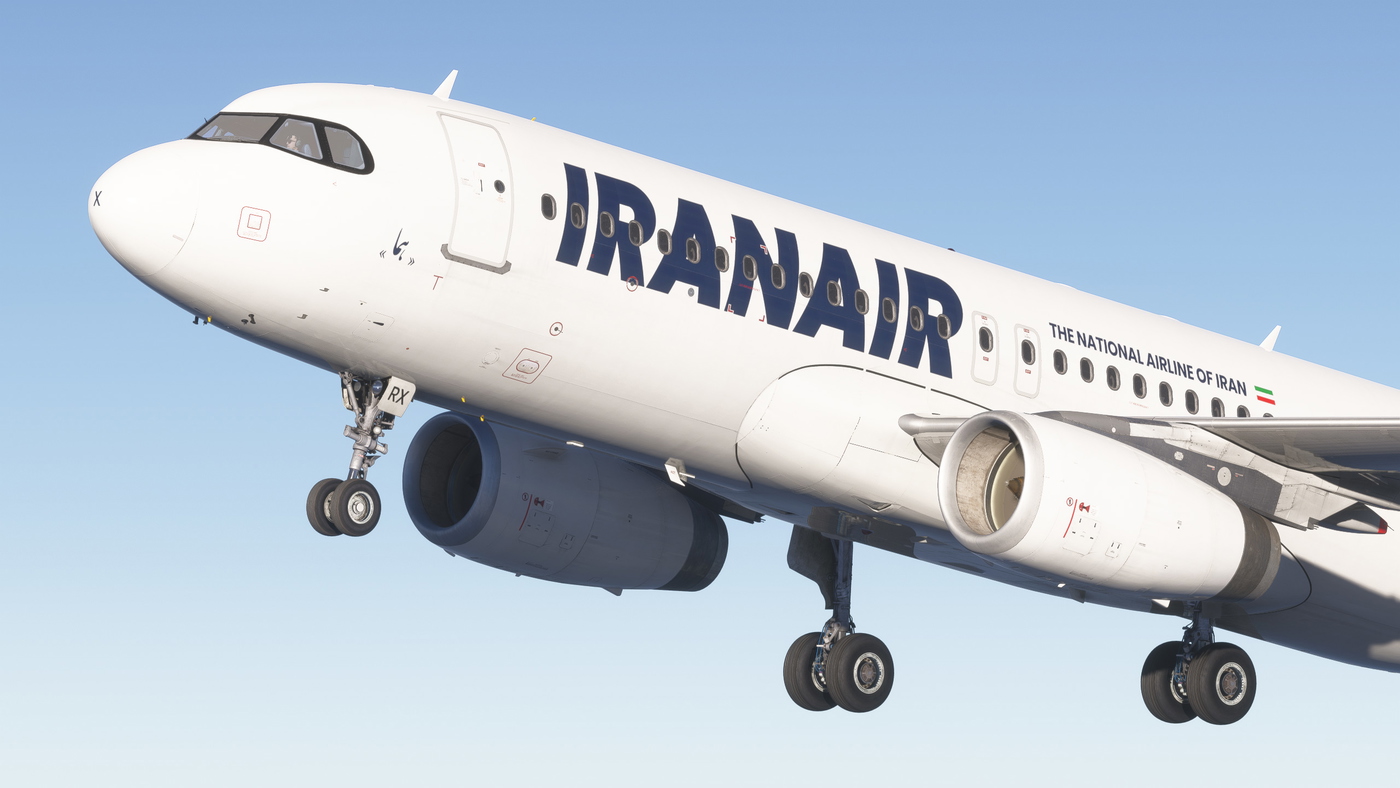 Iran Air EP-IRX Fenix A320 IAE Fictional Concept Livery with Cabin - 8K ...