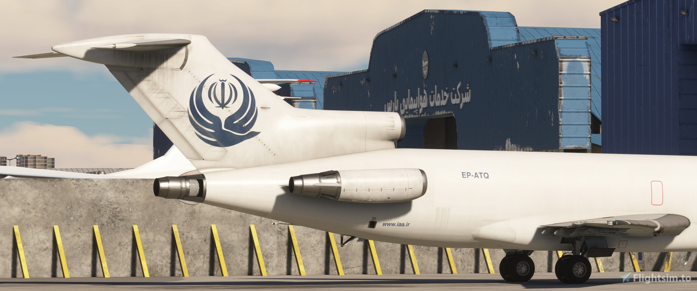 Iran Aseman Airlines EP-ATQ FSS B727F for Microsoft Flight Simulator | MSFS