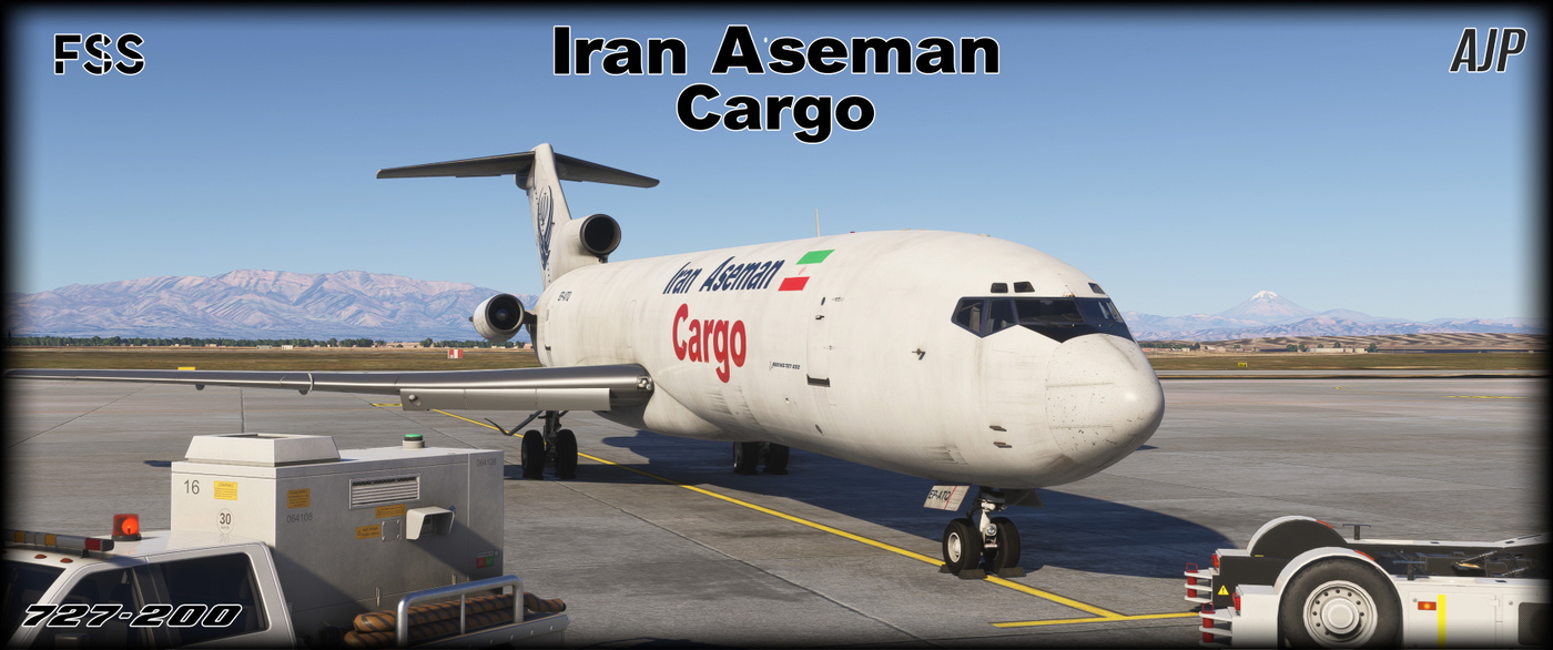 Iran Aseman Cargo - 2-Pack - FSS B727F for Microsoft Flight Simulator ...