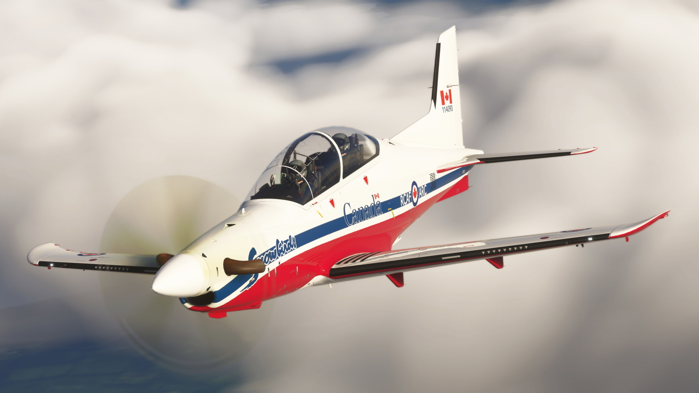 IRIS PC21 RCAF Schemes (Fictional) for Microsoft Flight Simulator | MSFS