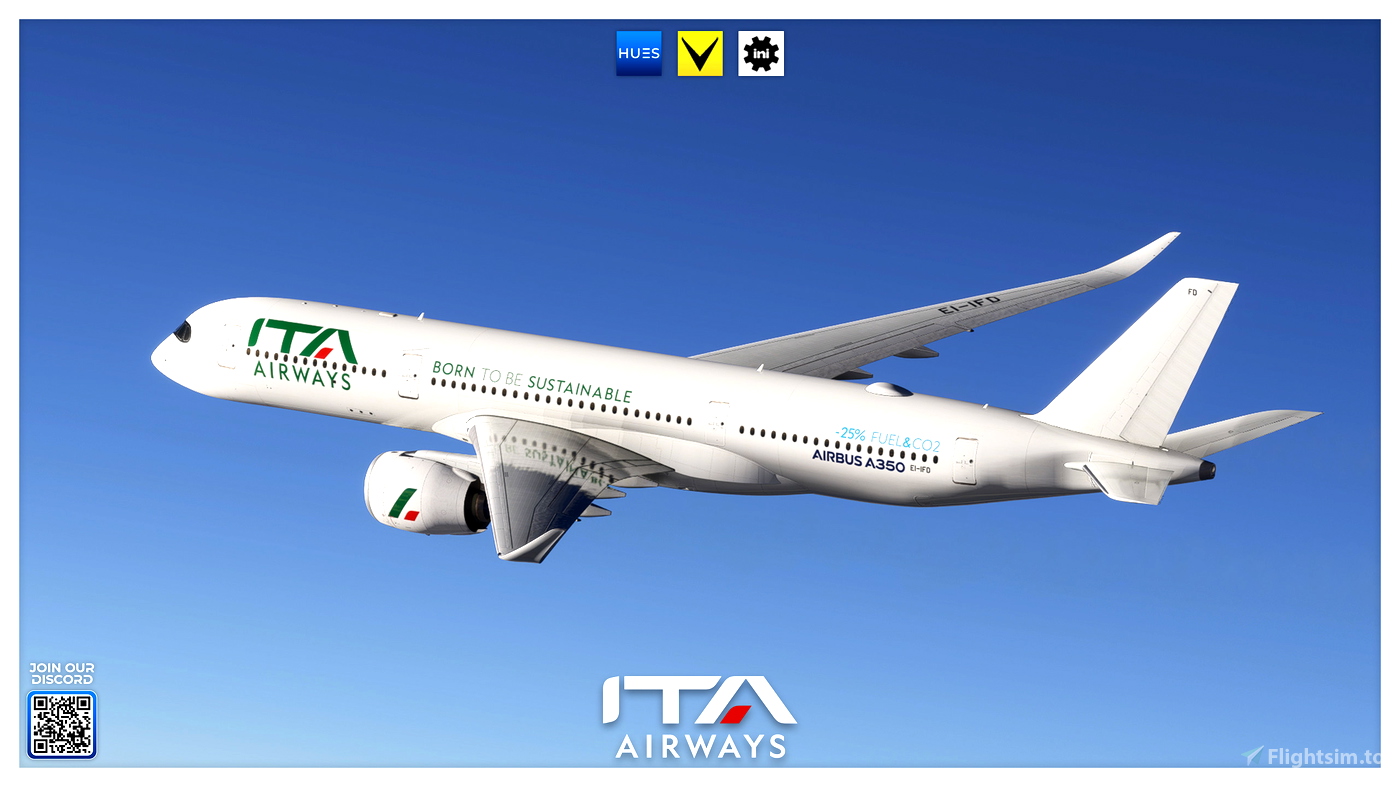 Threads - ITA Airways Fleet w/Cabin | A350-900 inibuilds [4K/8K] for ...