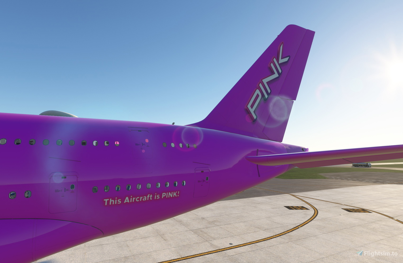 ITS PINK! - FBWA380 for Microsoft Flight Simulator | MSFS