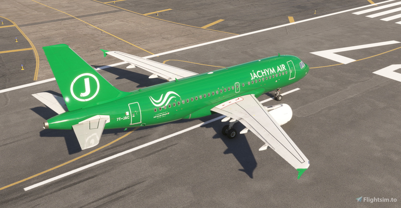 Jachym Air -A319 livery のために Microsoft Flight Simulator | MSFS