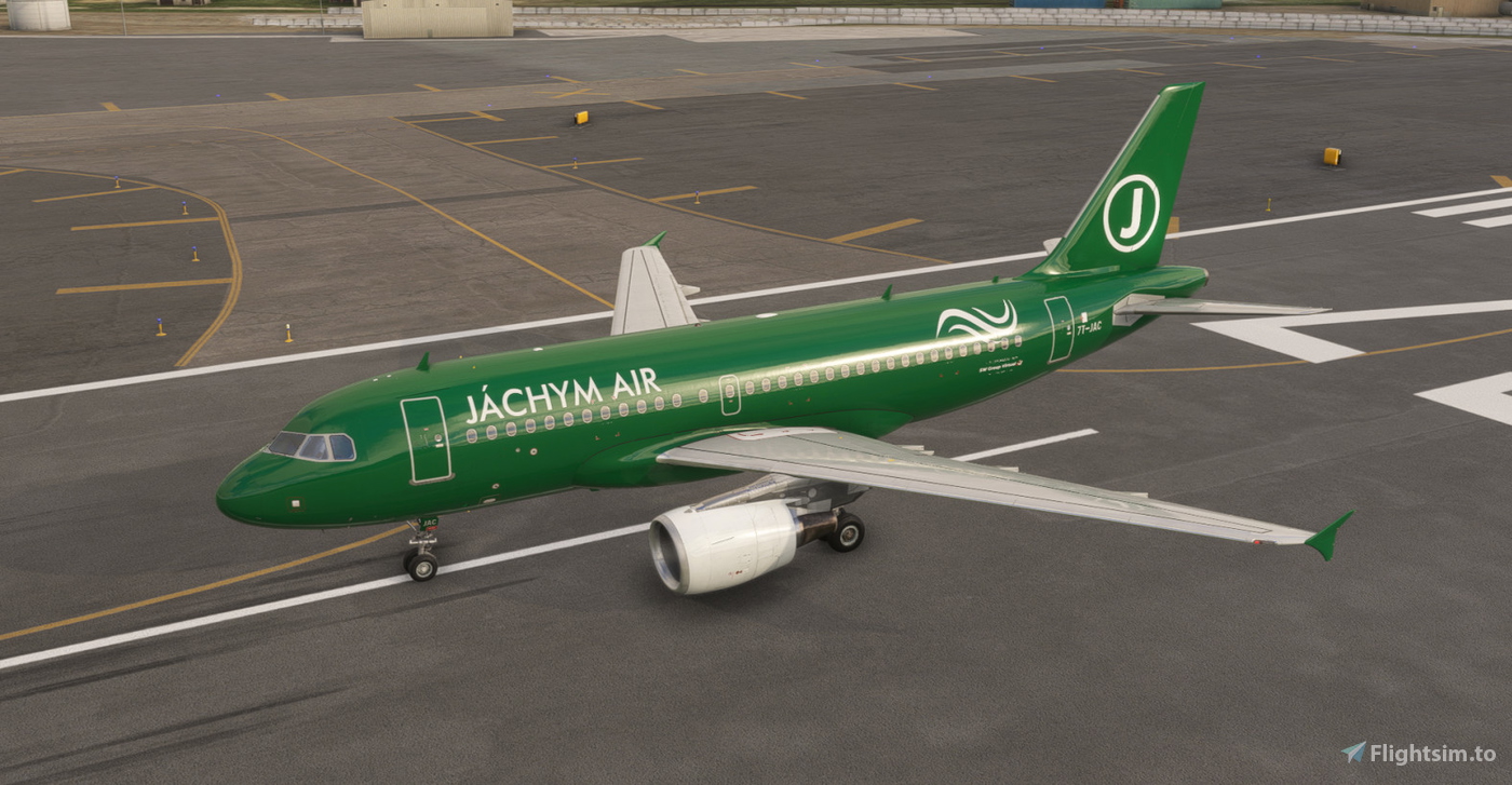 Jachym Air -A319 livery のために Microsoft Flight Simulator | MSFS