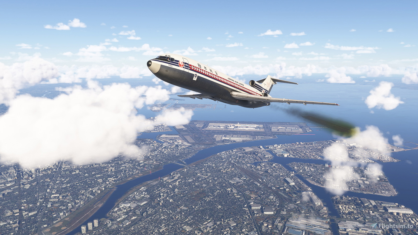 Japan Air Lines Boeing 727 (JA8315 “Yodo”) – with EXPO ’70 Logo para ...