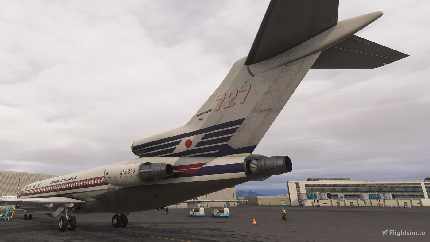 Japan Air Lines Boeing 727 (JA8315 “Yodo”) – with EXPO ’70 Logo para ...