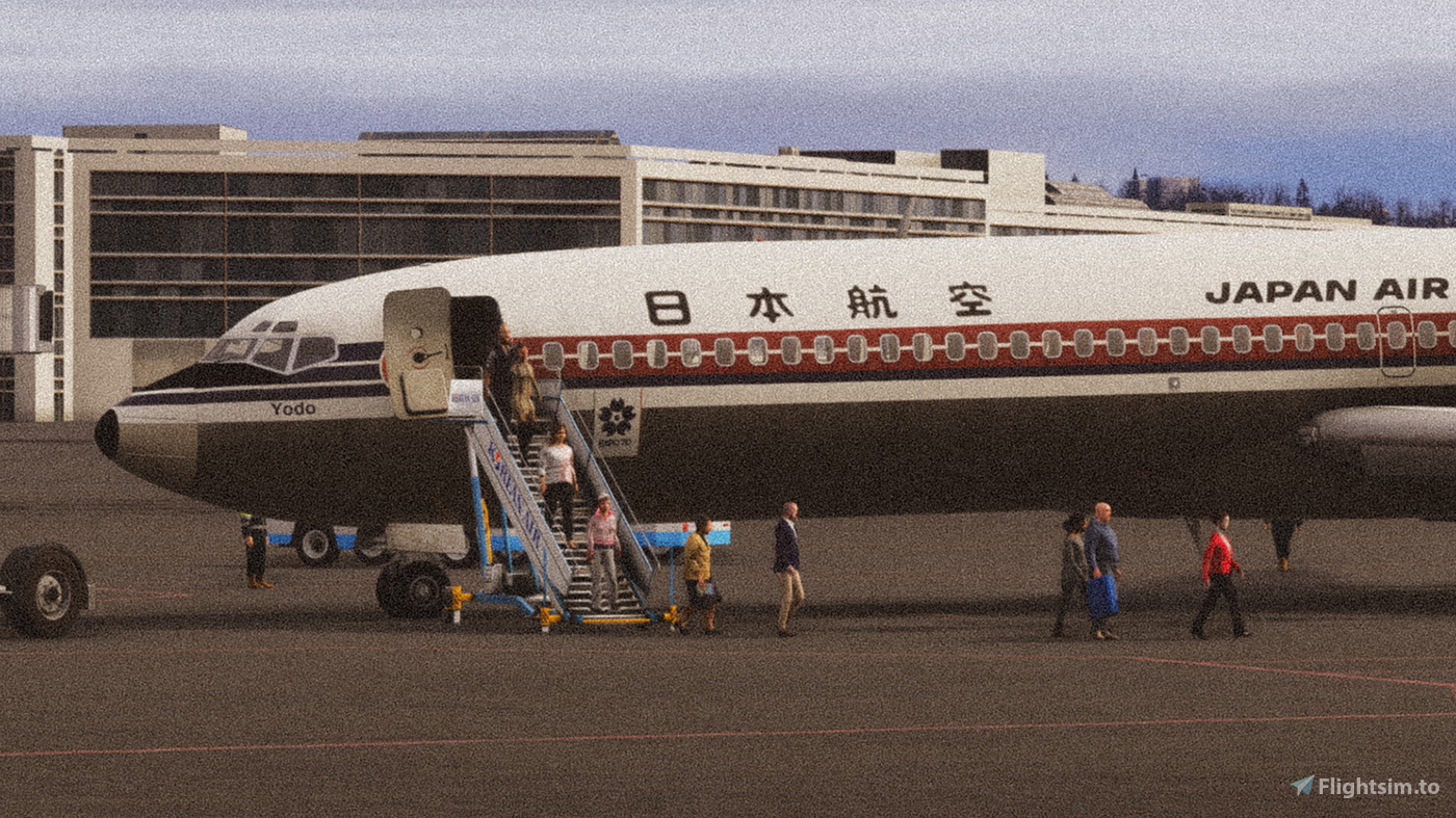 Japan Air Lines Boeing 727 (JA8315 “Yodo”) – with EXPO ’70 Logo para ...