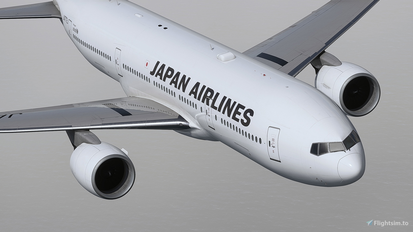 Japan Airlines | New Tsurumaru Domestic Fleet Pack | PW | PMDG 777-200 für Microsoft Flight ...