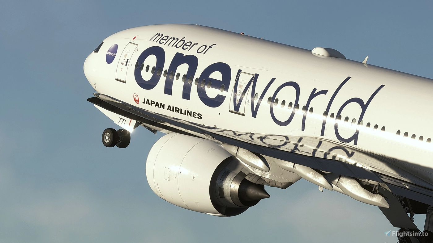 Japan Airlines | New Tsurumaru Domestic Fleet Special Livery Pack | PW | PMDG 777-200ER 对于 ...