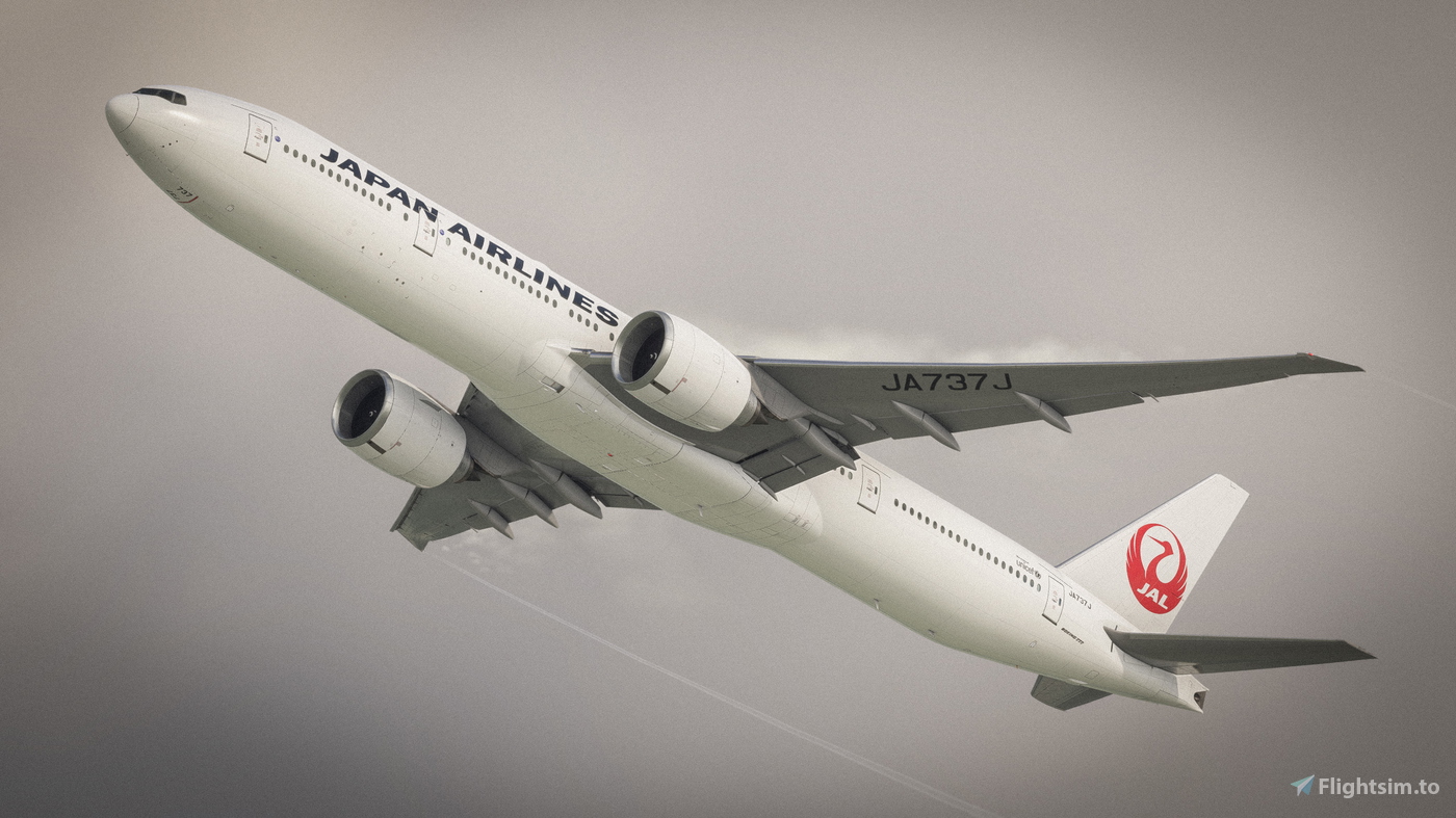 Japan Airlines | New Tsurumaru Fleet Pack | SS7 Cabin | PMDG 777-300ER for Microsoft Flight ...