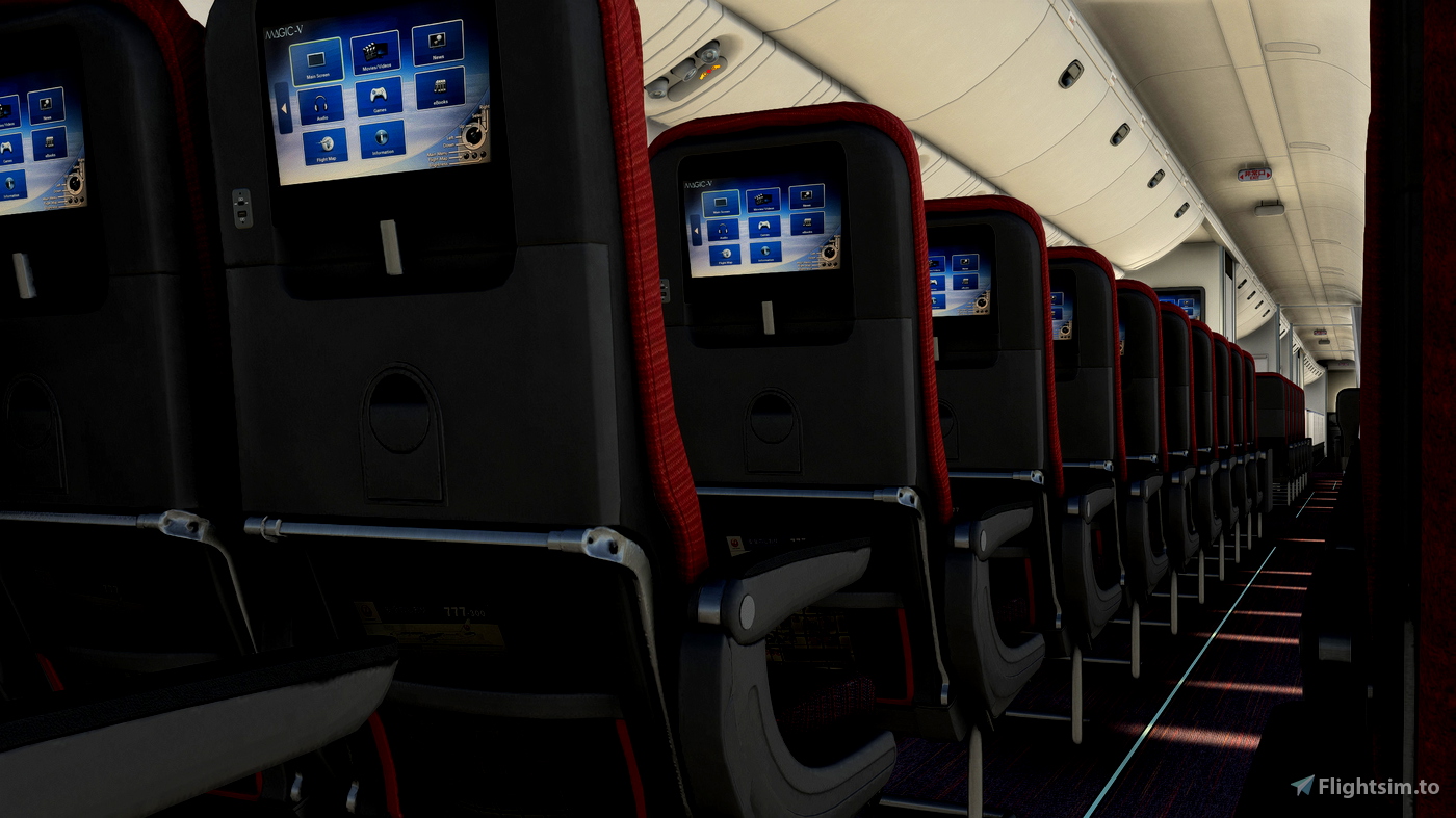Japan Airlines | New Tsurumaru Fleet Pack | SS7 Cabin | PMDG 777-300ER for Microsoft Flight ...