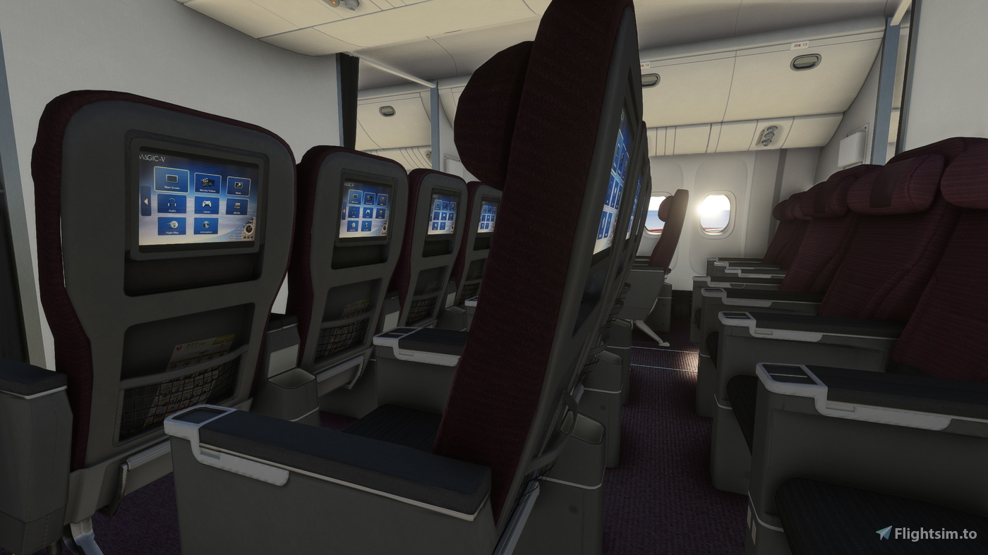 Japan Airlines | New Tsurumaru Fleet Pack | SS7 Cabin | PMDG 777-300ER ...