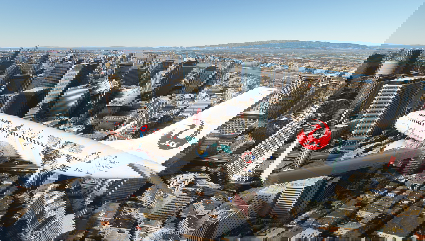 Japan Airlines JA342J "JAL×GUNDAM FLY TO THE FUTURE" のために Microsoft Flight Simulator | MSFS