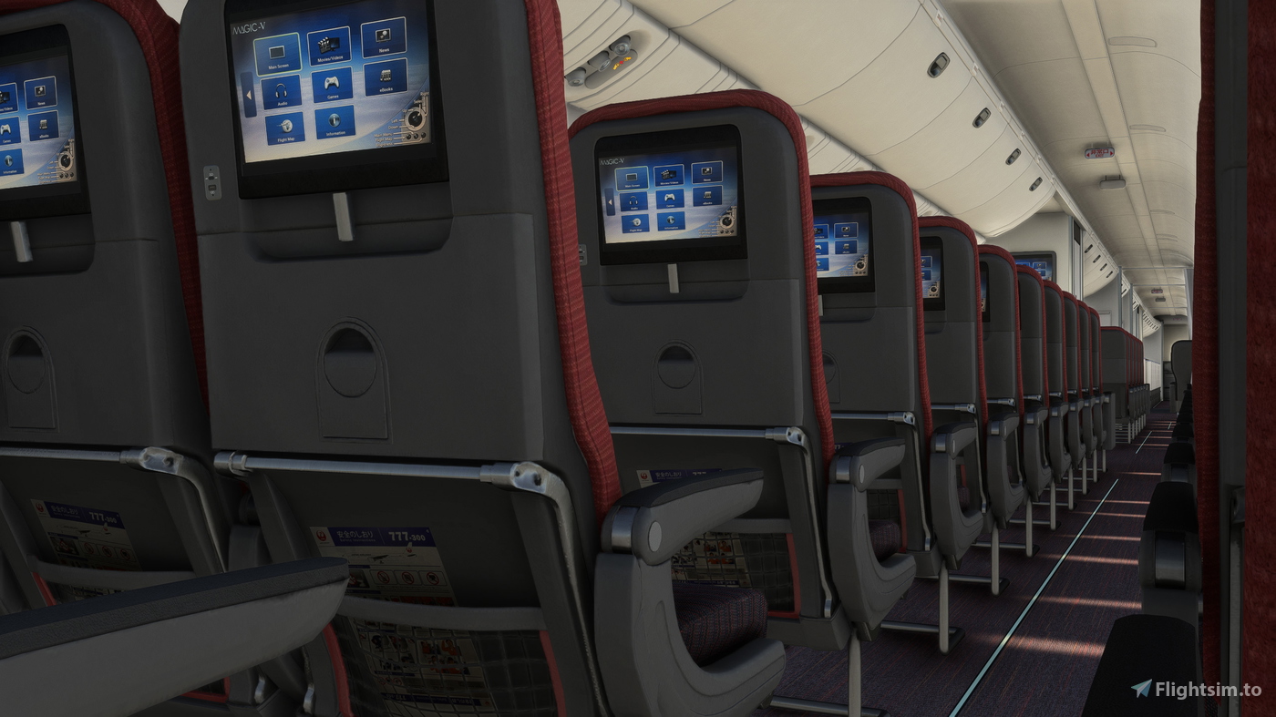 Japan Airlines | New Tsurumaru Fleet Pack | SS7 Cabin | GE | PMDG 777 ...