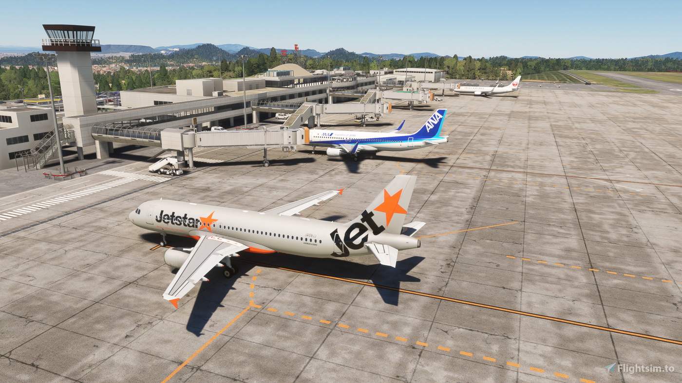 Japan Regional Airports - FSLTL Static Aircraft Bundle voor Microsoft ...