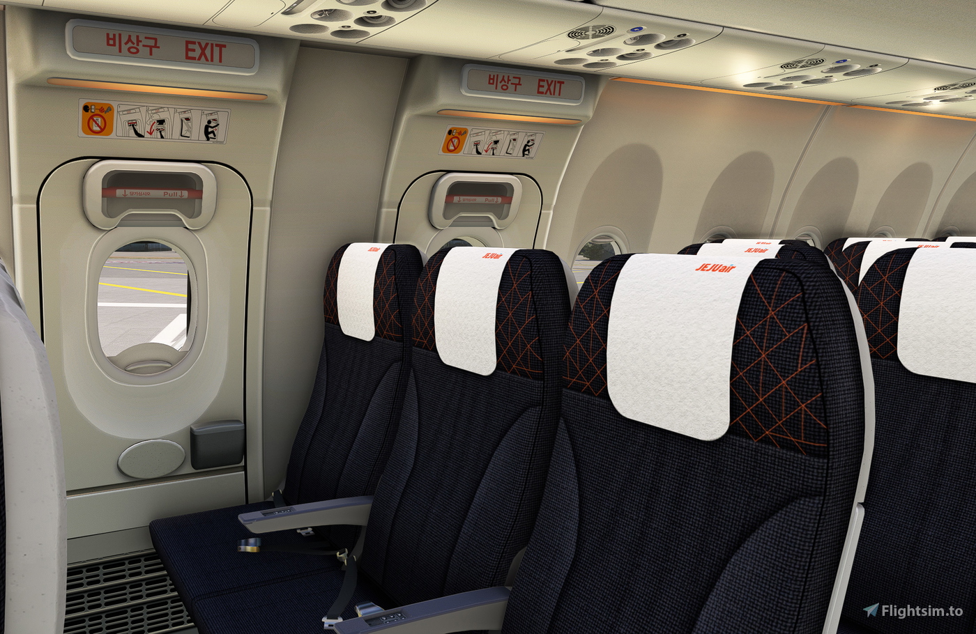 Jeju Air [HL8555] w/Cabin | iFly B737 MAX 8 for Microsoft Flight ...