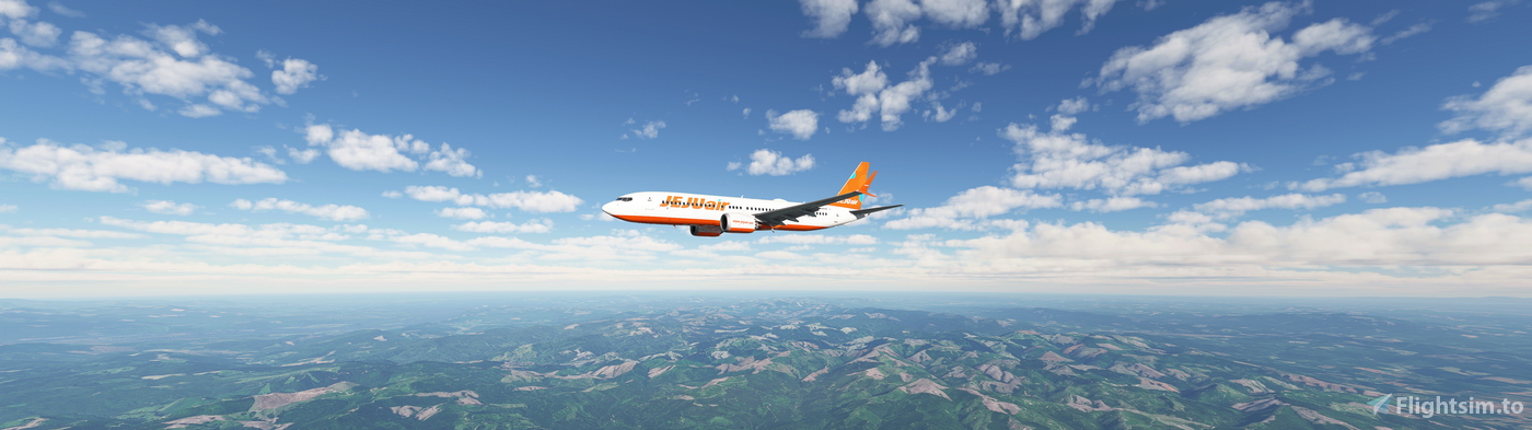 Jeju Air [HL8555] w/Cabin | iFly B737 MAX 8 对于 Microsoft Flight ...
