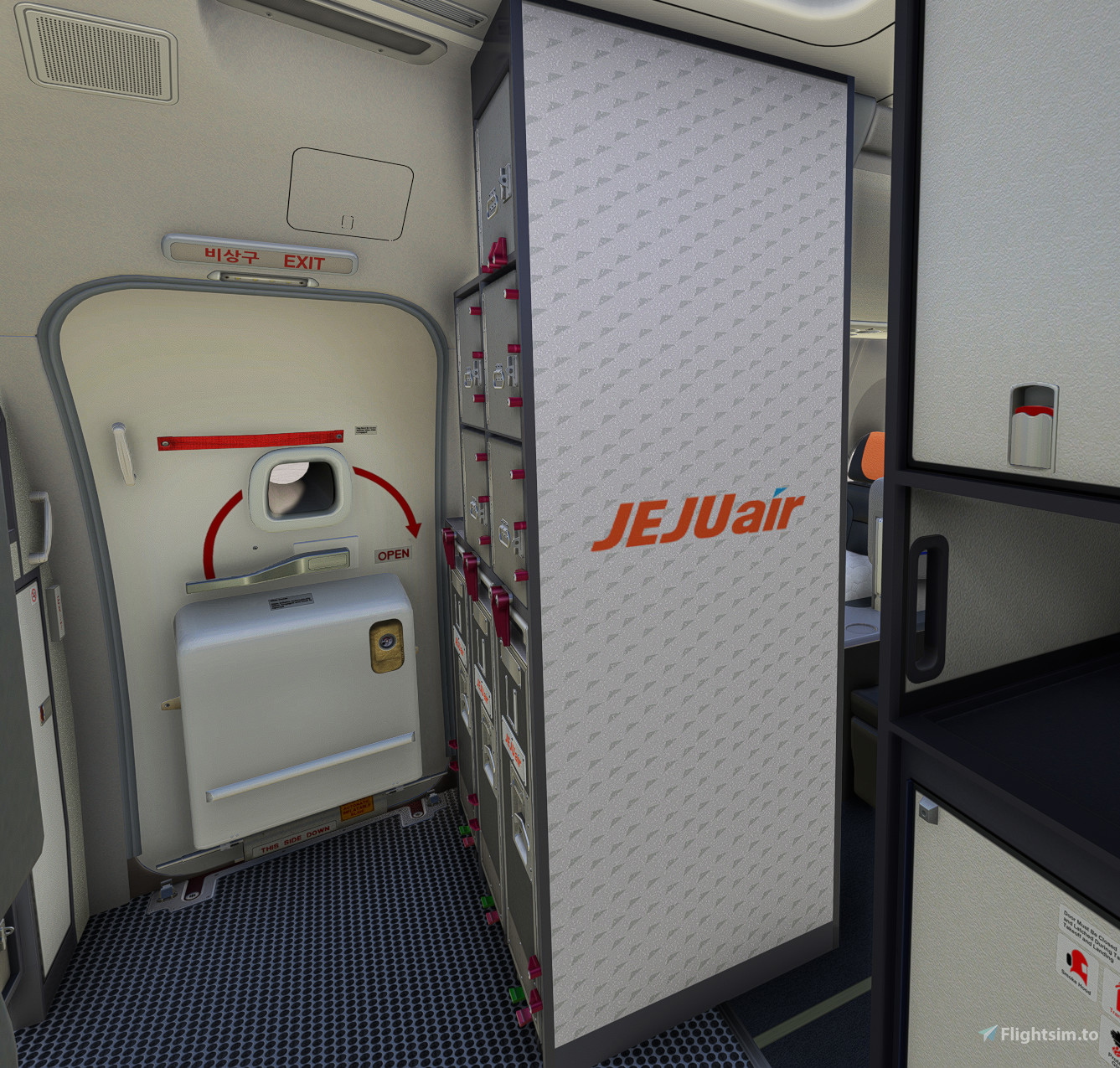 Jeju Air [HL8555] w/Cabin | iFly B737 MAX 8 for Microsoft Flight ...