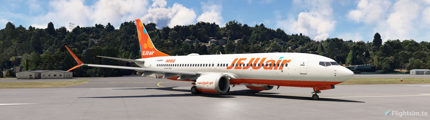 Jeju Air [HL8555] w/Cabin | iFly B737 MAX 8 for Microsoft Flight ...