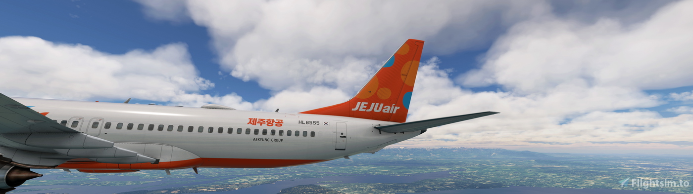 Jeju Air [HL8555] w/Cabin | iFly B737 MAX 8 for Microsoft Flight ...