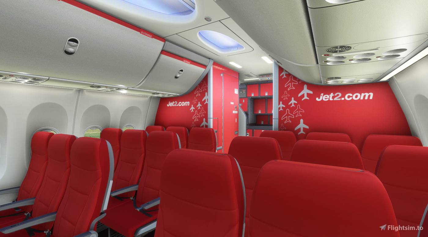 Jet2 Fictional w/Cabin - iFly 737 Max8 for Microsoft Flight Simulator ...