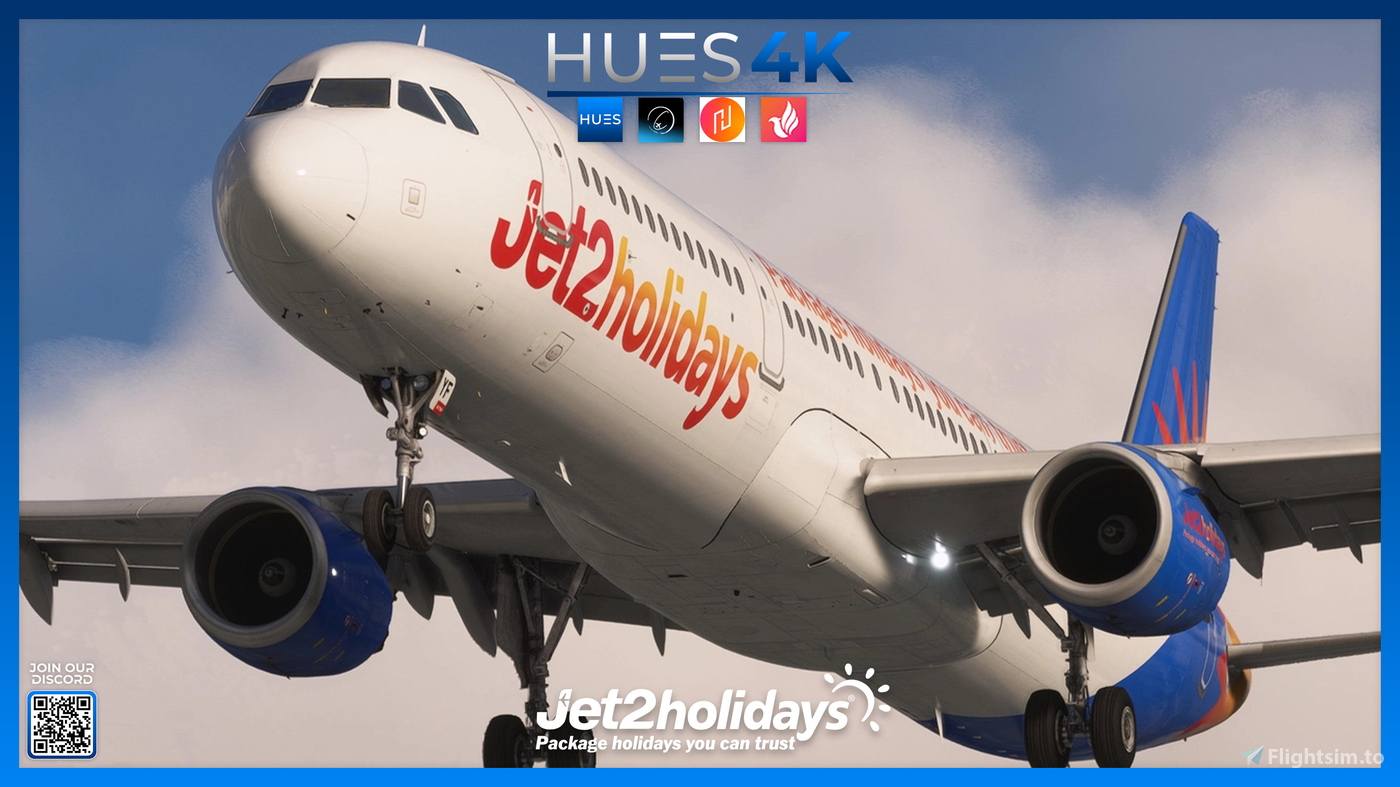 Jet2 Holidays Fleet Pack | 8K | Fenix A321 for Microsoft Flight Simulator | MSFS