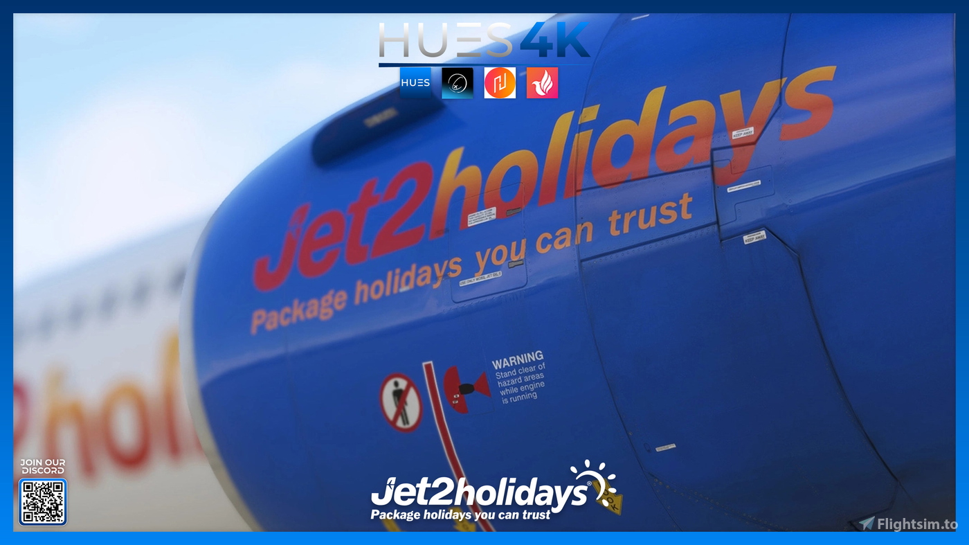 Jet2 Holidays Fleet Pack | 8K | Fenix A321 for Microsoft Flight Simulator | MSFS