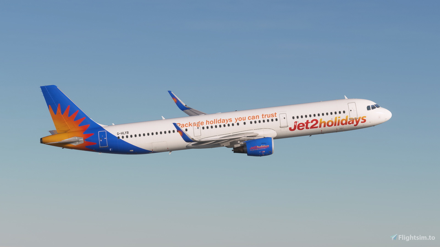 Jet2 Holidays (Fleet) - Fenix A321 for Microsoft Flight Simulator | MSFS