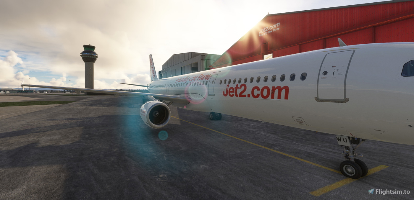 Jet2 (Titan Airways) [G-POWU]- Fenixsim A321 [4K] pour Microsoft Flight Simulator | MSFS