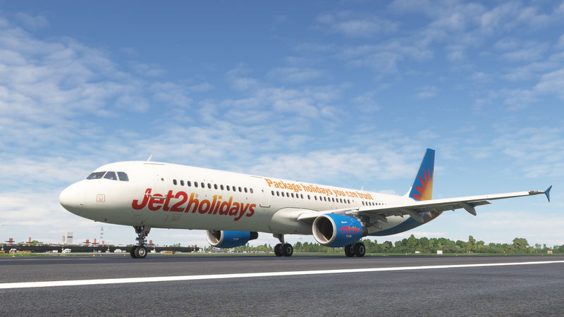 Jet2holidays | Fenix A321 CFM (G-HLYF) | w/Cabin | 8K for Microsoft Flight Simulator | MSFS