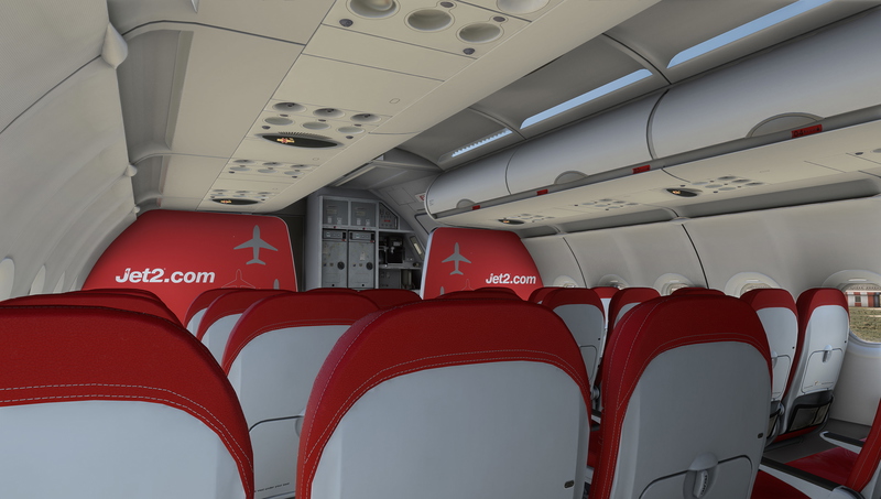 Jet2holidays | Fenix A321 CFM (G-HLYF) | w/Cabin | 8K for Microsoft Flight Simulator | MSFS