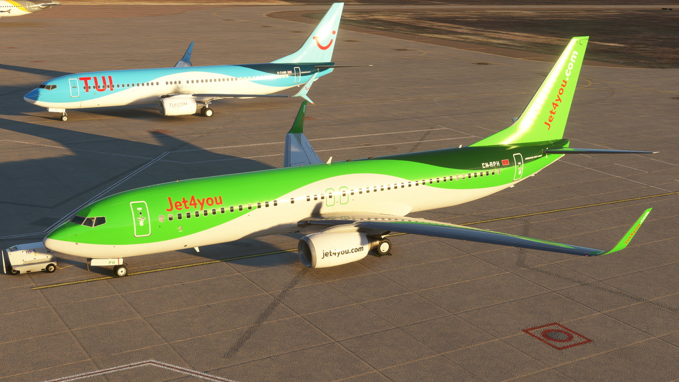 Jet4you (Fleet pack) - PMDG 737-800 for Microsoft Flight Simulator | MSFS