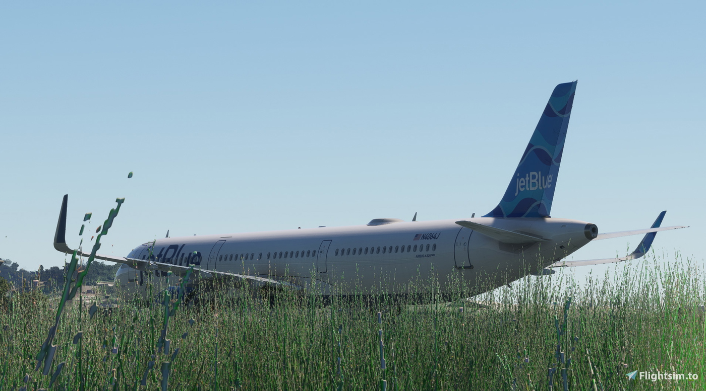 N4064J JetBlue A321NX (LR) (Fictional) Livery 8K for Microsoft Flight ...