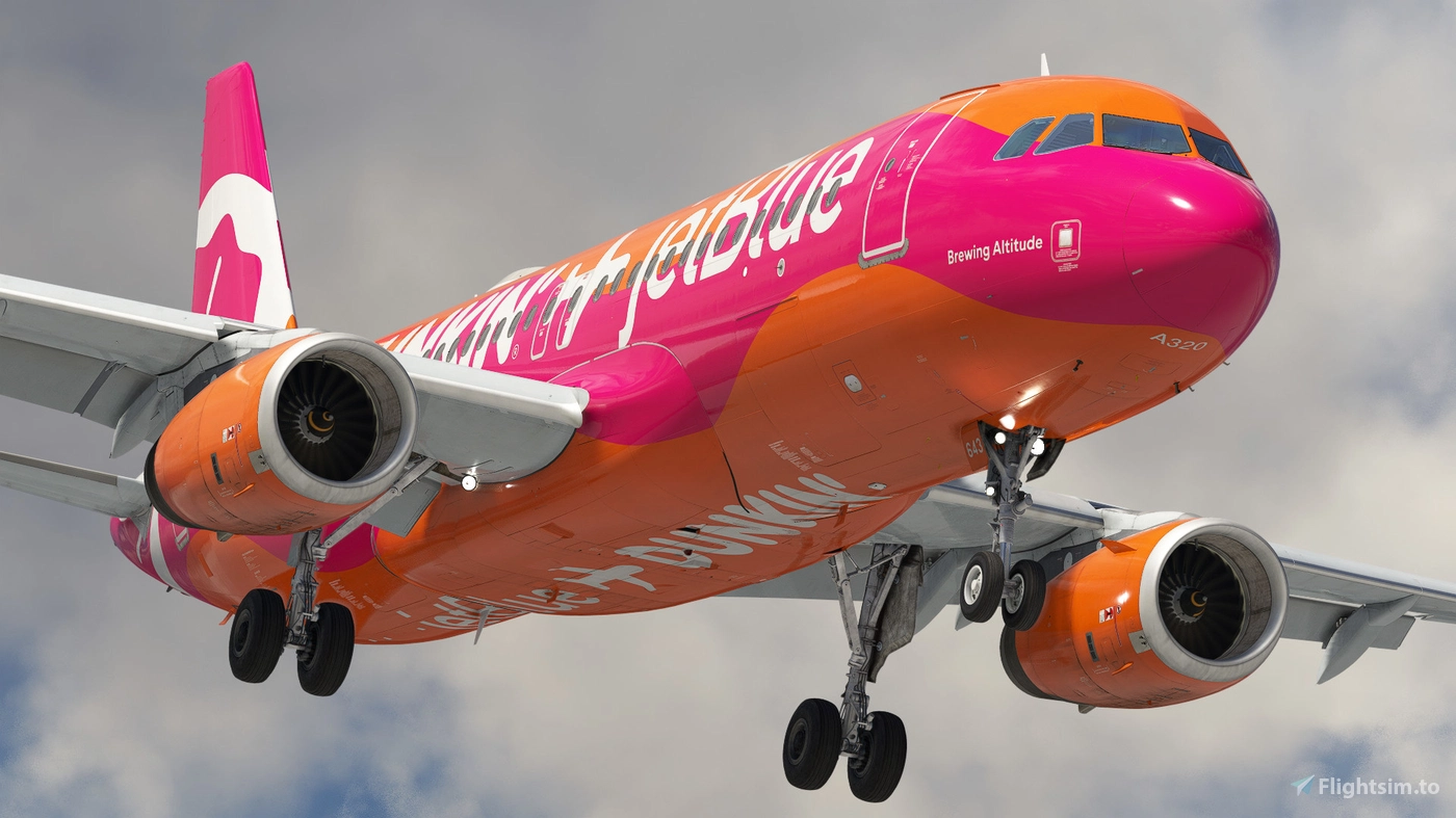 JetBlue 'Brewing Altitude' | N643JB | w/Cabin | Fenix A320 V2 for ...