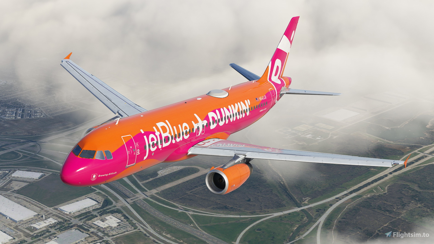 JetBlue 'Brewing Altitude' | N643JB | w/Cabin | Fenix A320 V2 for ...
