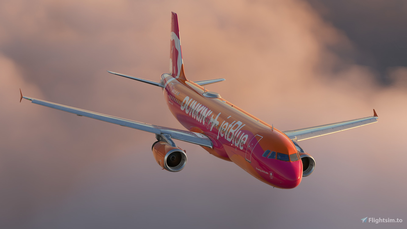 JetBlue 'Brewing Altitude' | N643JB | w/Cabin | Fenix A320 V2 für ...