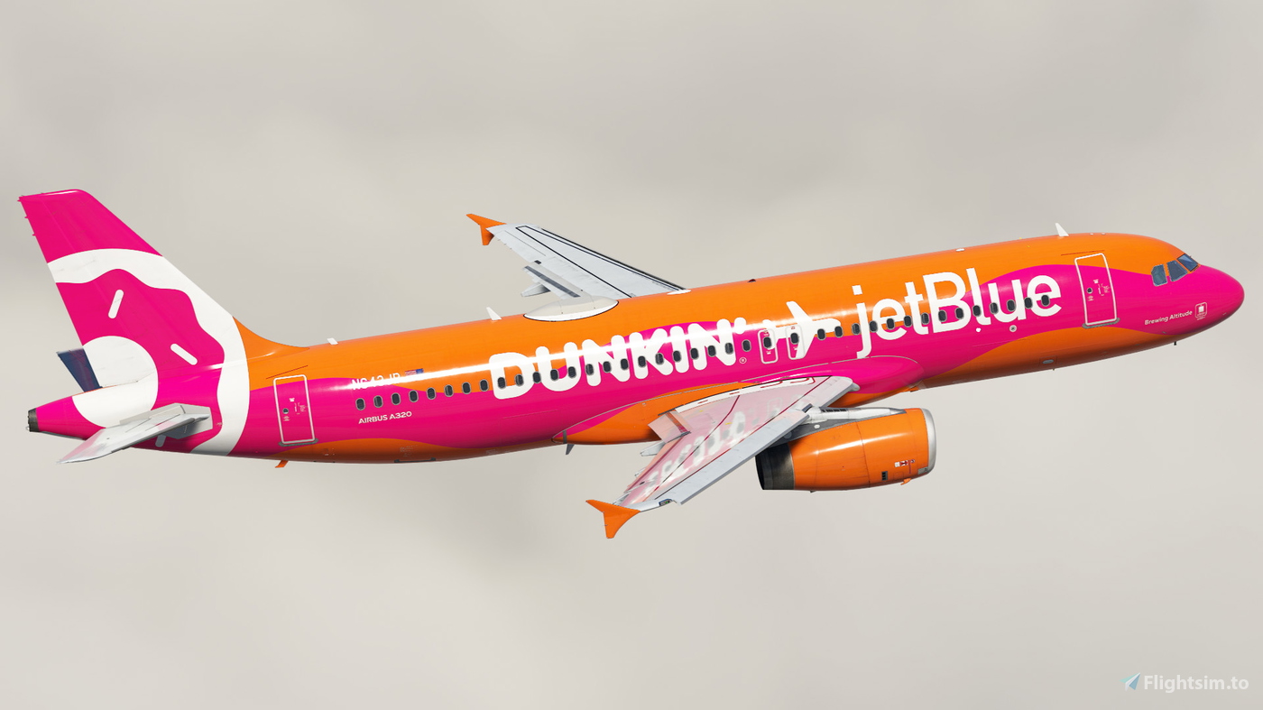 JetBlue 'Brewing Altitude' | N643JB | w/Cabin | Fenix A320 V2 for ...