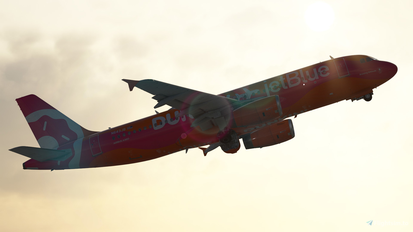 JetBlue 'Brewing Altitude' | N643JB | w/Cabin | Fenix A320 V2 for ...