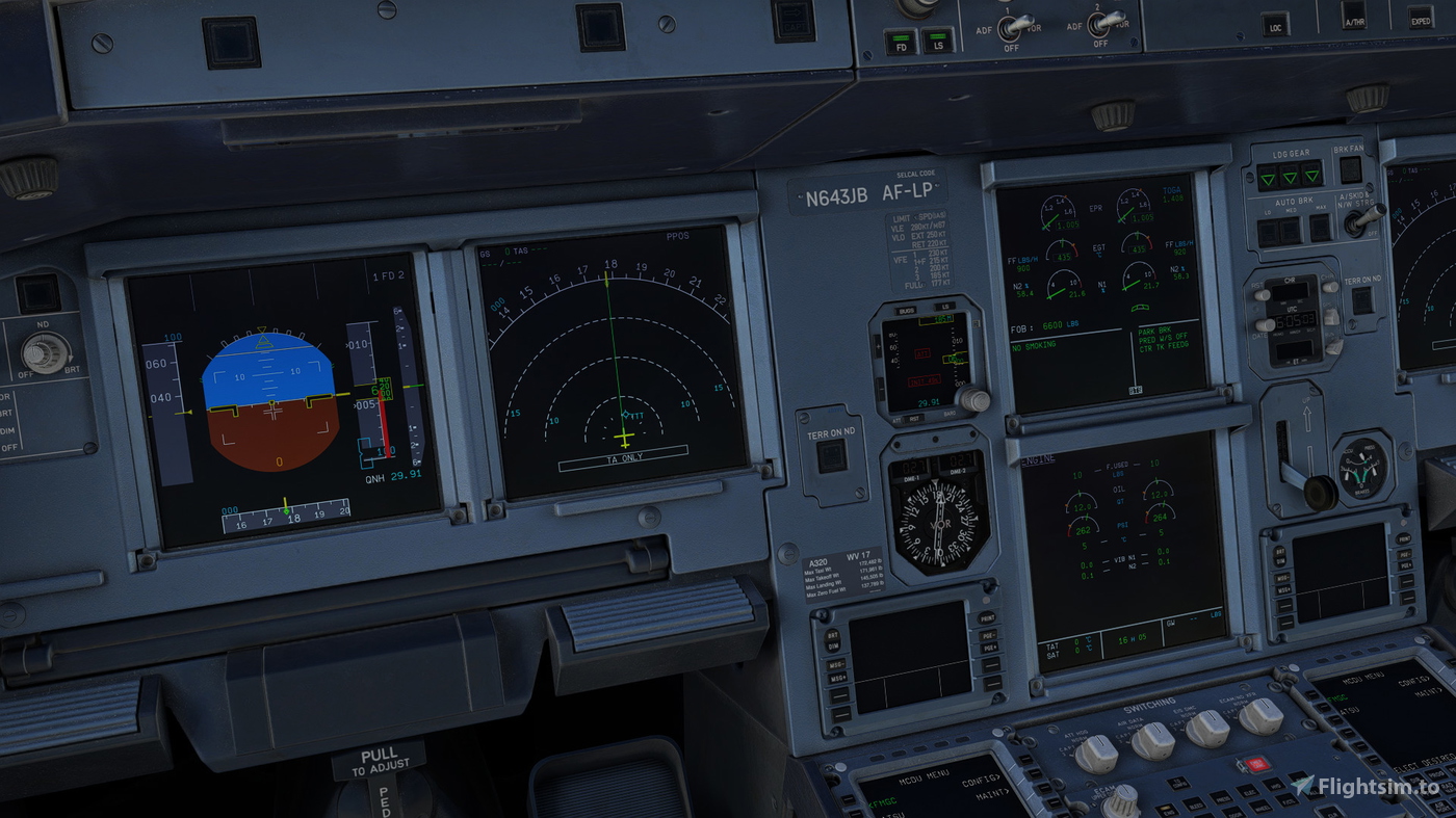 JetBlue 'Brewing Altitude' | N643JB | w/Cabin | Fenix A320 V2 for ...