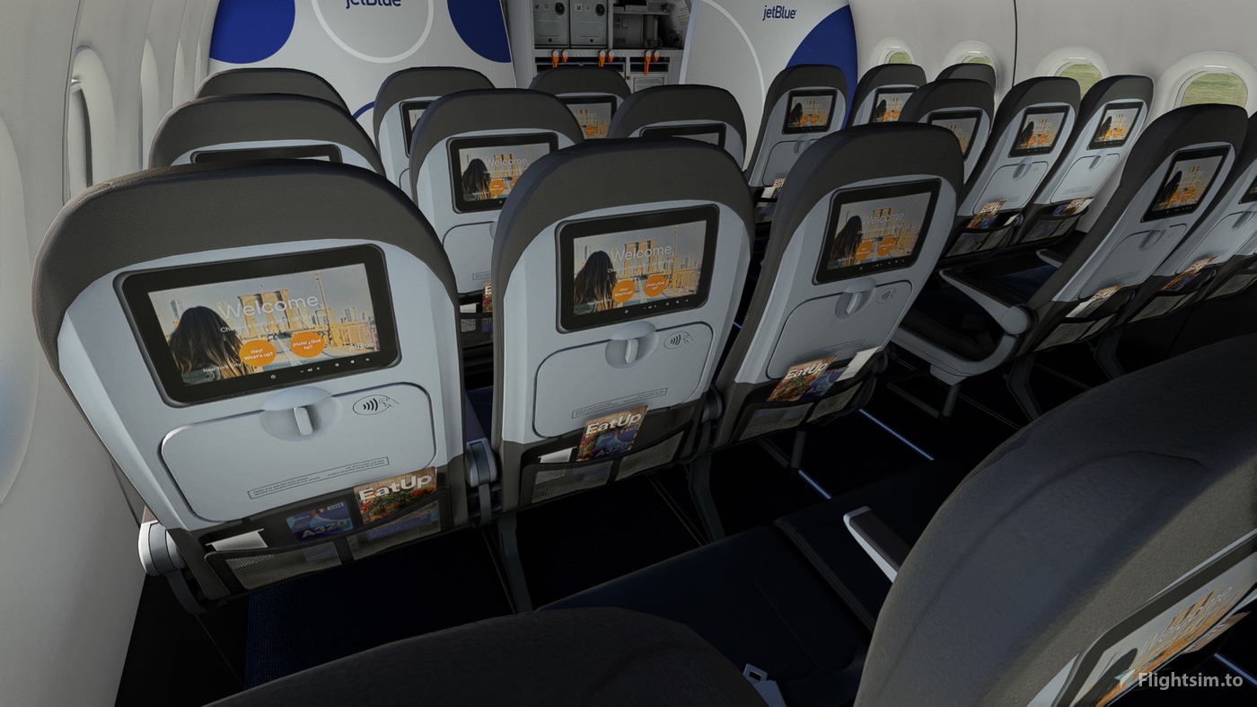 JetBlue 'Brewing Altitude' | N643JB | w/Cabin | Fenix A320 V2 for ...