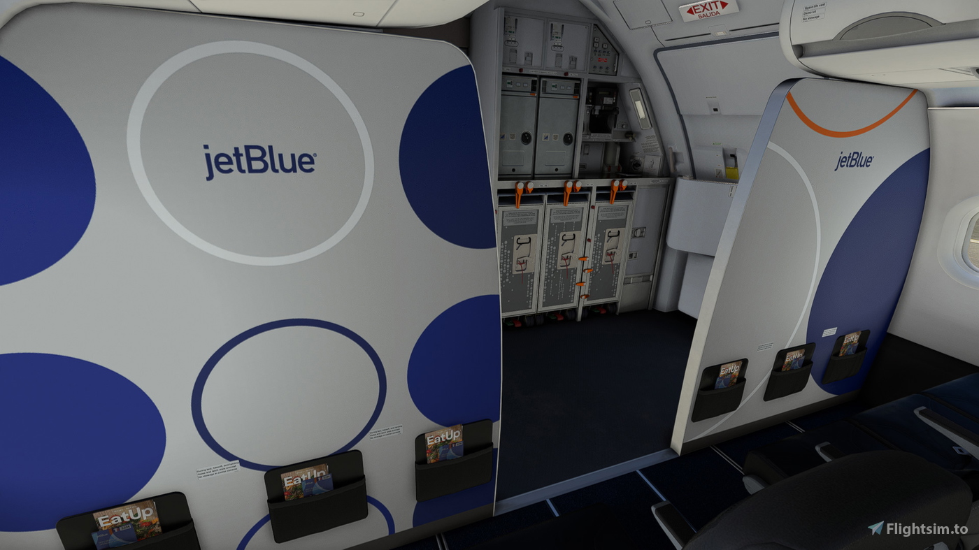 JetBlue 'Brewing Altitude' | N643JB | w/Cabin | Fenix A320 V2 for ...
