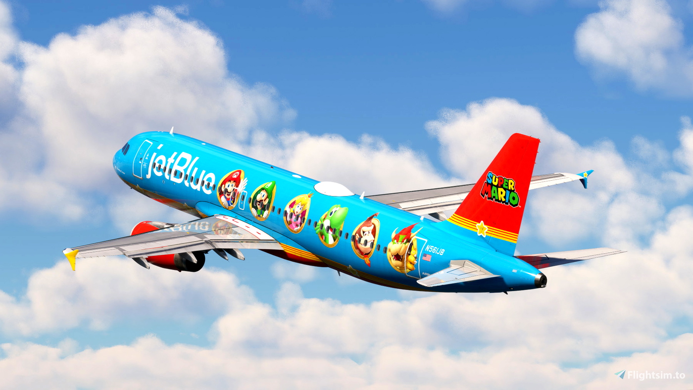 JetBlue ("Cloudtop Cruiser" - N561JB) - Fenix A320 (V2) (IAE) for ...