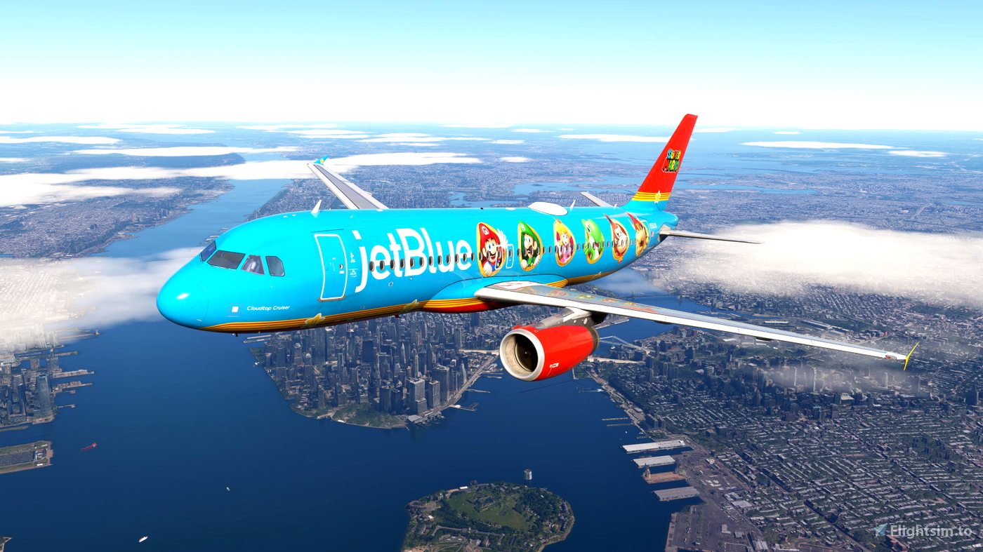 JetBlue ("Cloudtop Cruiser" - N561JB) - Fenix A320 (V2) (IAE) for ...
