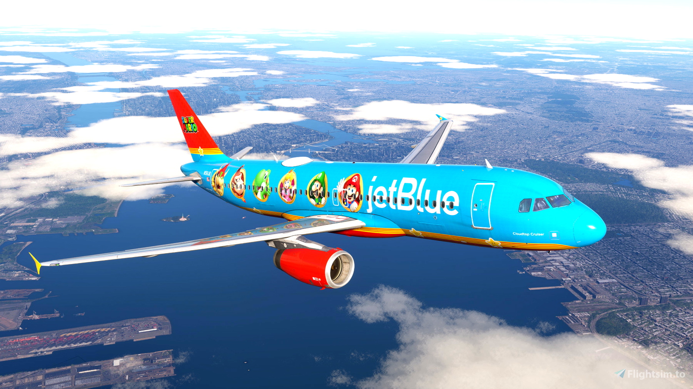 JetBlue ("Cloudtop Cruiser" - N561JB) - Fenix A320 (V2) (IAE) for ...
