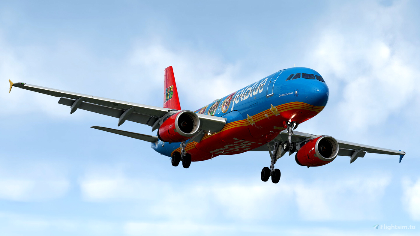 Threads - JetBlue 'Cloudtop Cruiser' | N561JB | w/Cabin | Fenix A320 V2 ...
