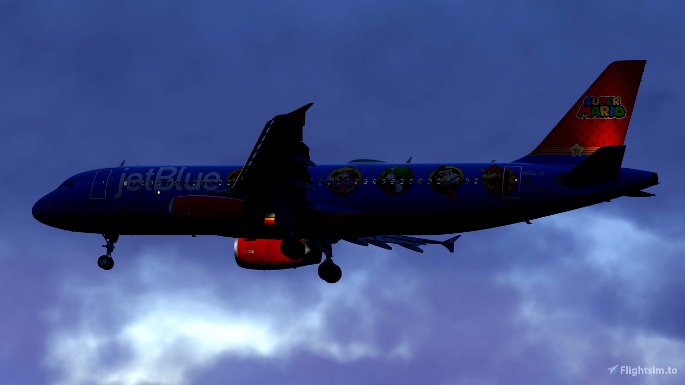 Threads - JetBlue 'Cloudtop Cruiser' | N561JB | w/Cabin | Fenix A320 V2 ...