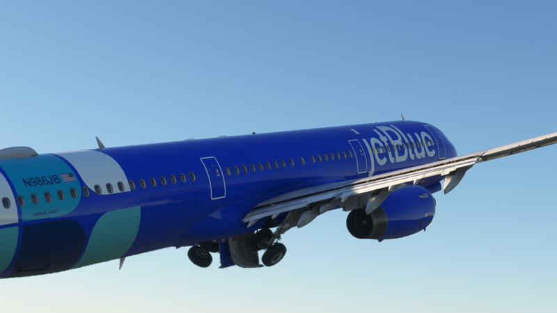 JetBlue 'MoMint' | Fenix A321 IAE (Pack) | w/Cabin | 8K for Microsoft ...