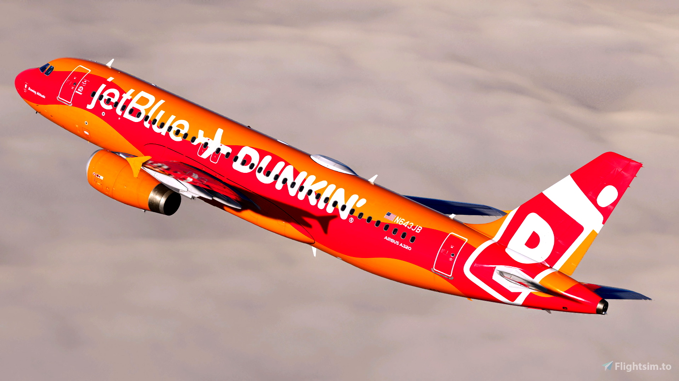 Threads - Announcements - JetBlue [N643JB - 'Dunkin'] w/Cabin - Fenix ...