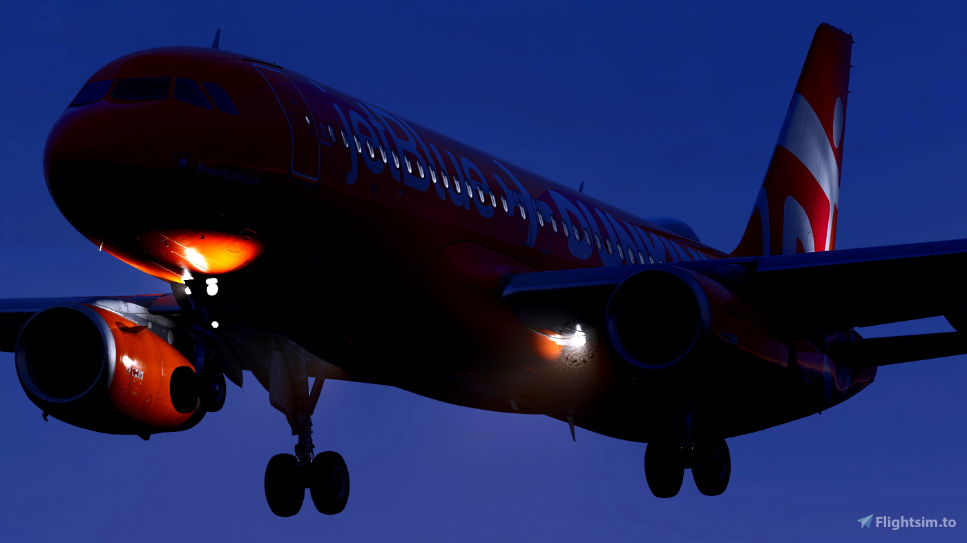 JetBlue [N643JB - 'Dunkin'] w/Cabin - Fenix A320 for Microsoft Flight ...