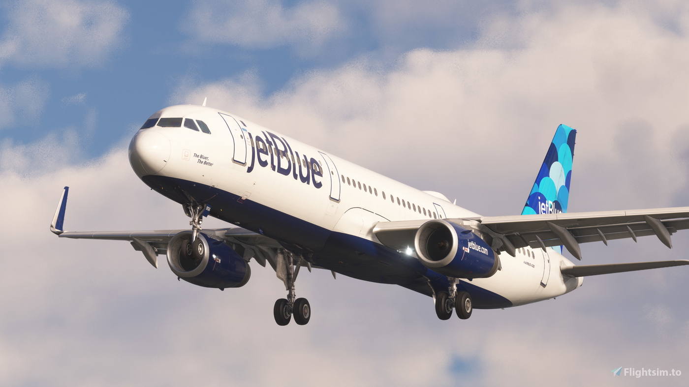 JetBlue ("Balloons" - N956JT) - Fenix A321 for Microsoft Flight ...